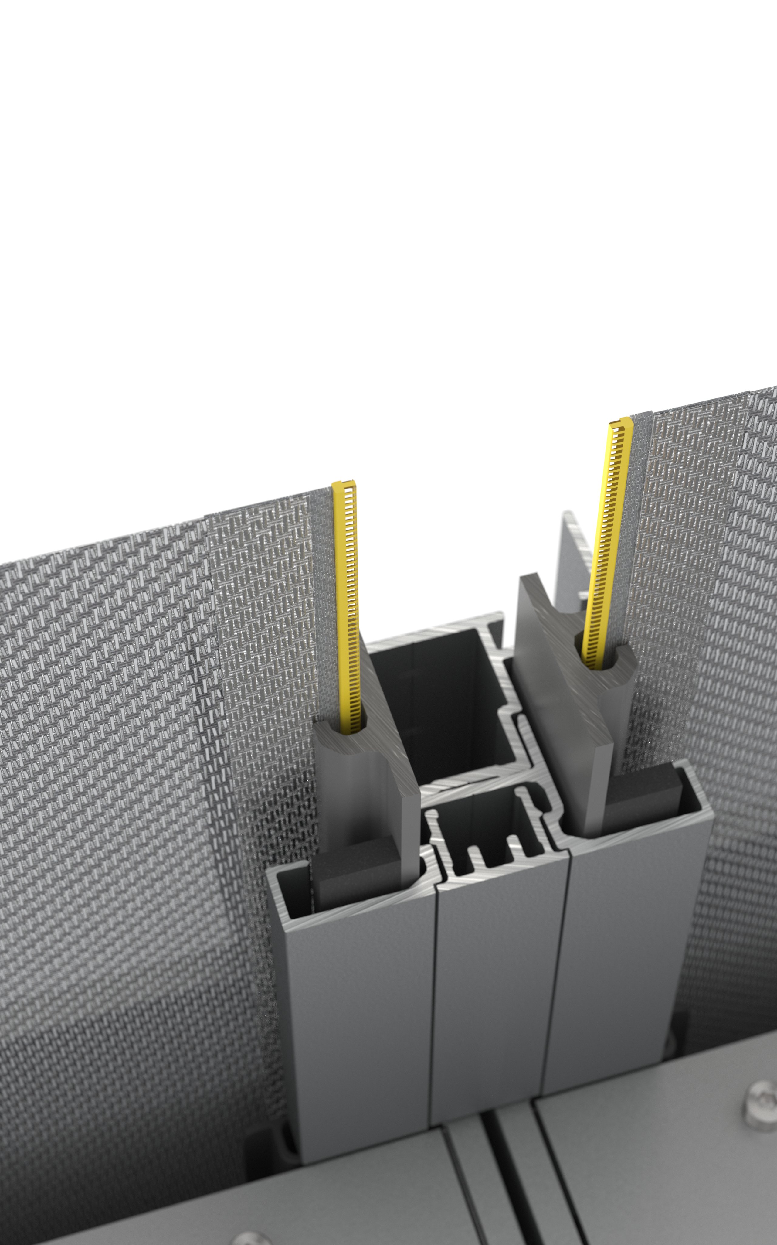 DucoScreen Front 150 Curtain Wall